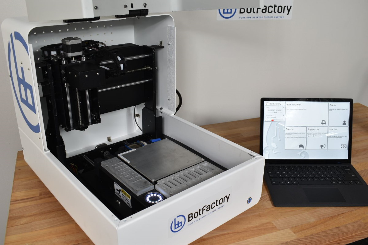 BotFactory: All-In-One PCB Printing and Assembly – EEJournal