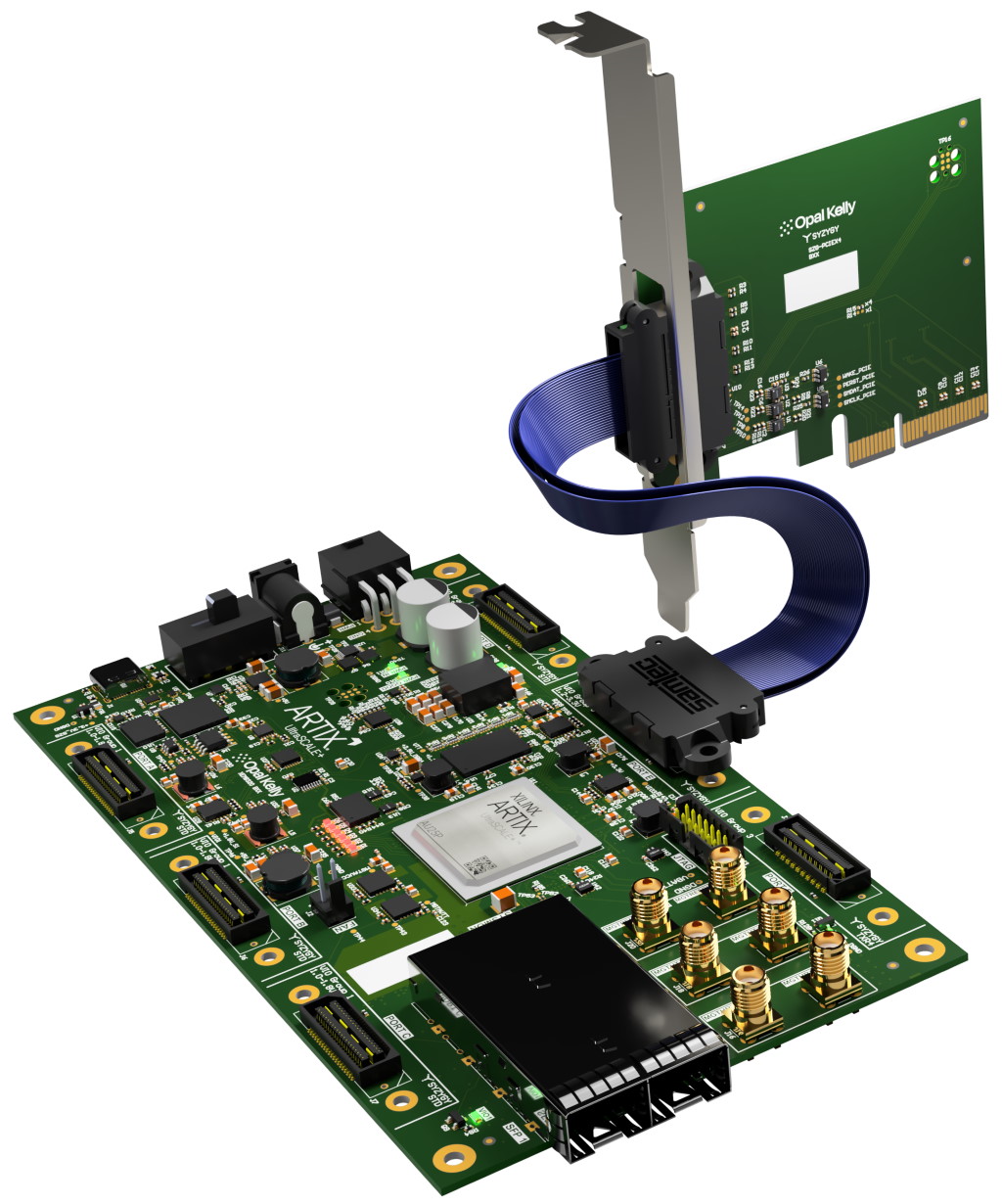 Artix Ultrascale Xilinx Xem8320 Opal Kelly Syzygy S Time To