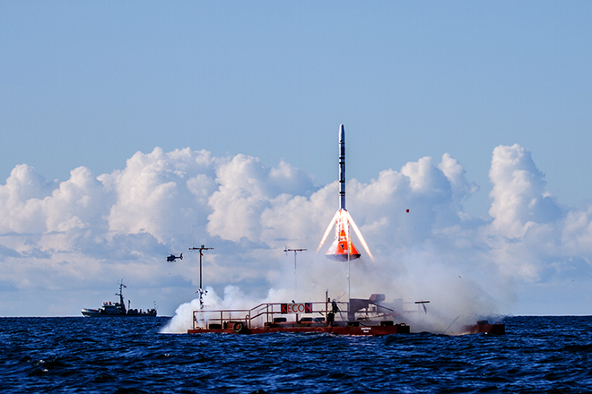 DIY space capsule test launch ends with crushing splash – EEJournal
