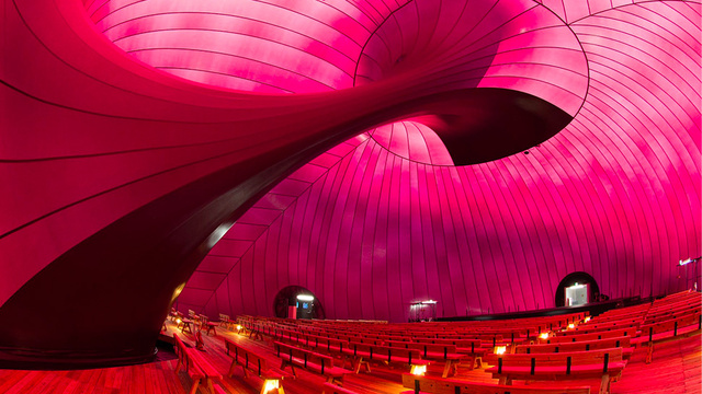 An inflatable concert hall inspired by… giant plums? – EEJournal