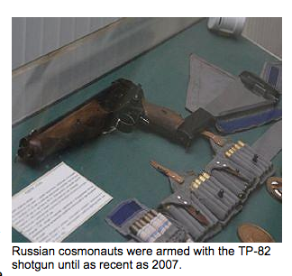 Why did Russian cosmonauts carry shotguns and machetes in space ...